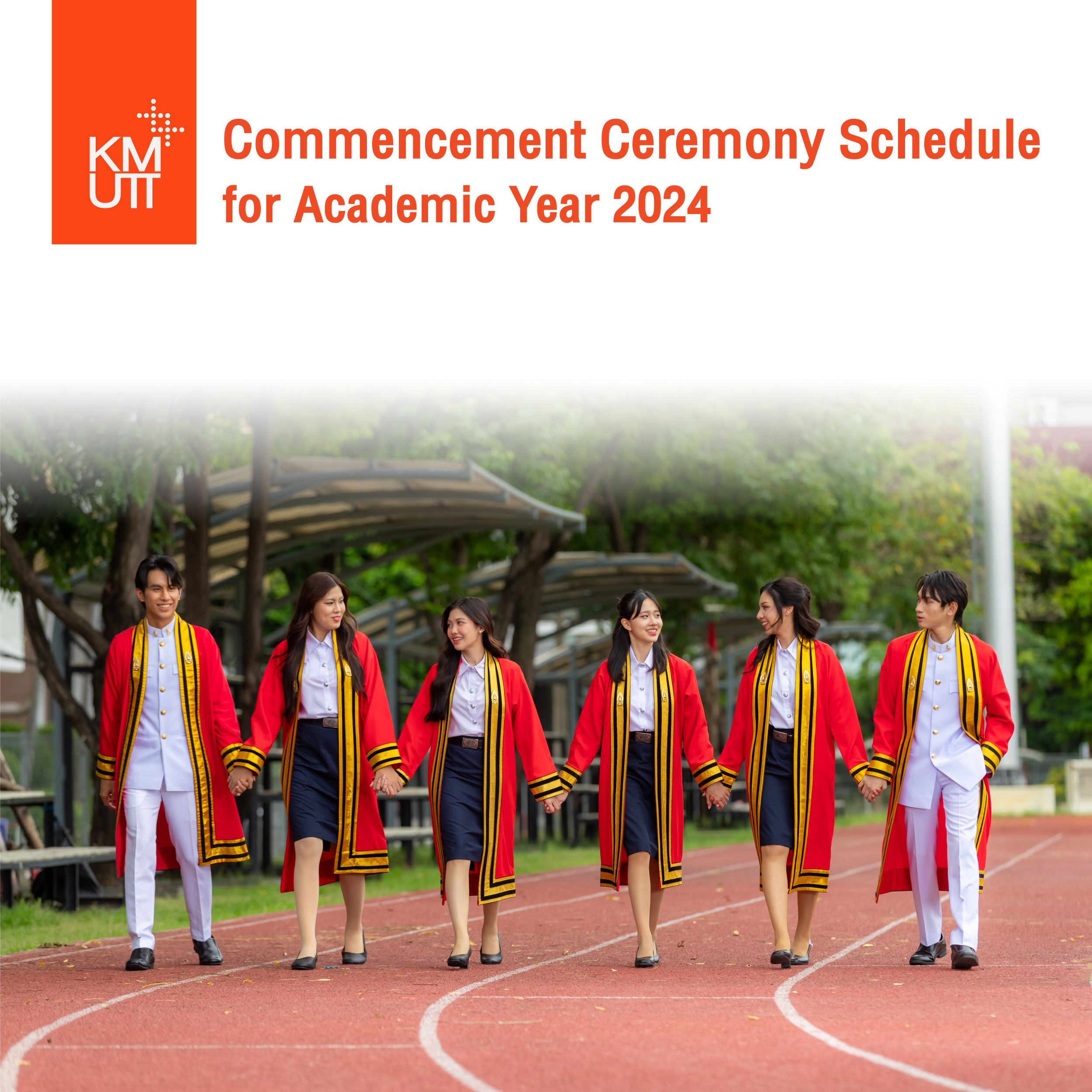 Commencement Ceremony Schedule for Academic Year 2024 - Graduation